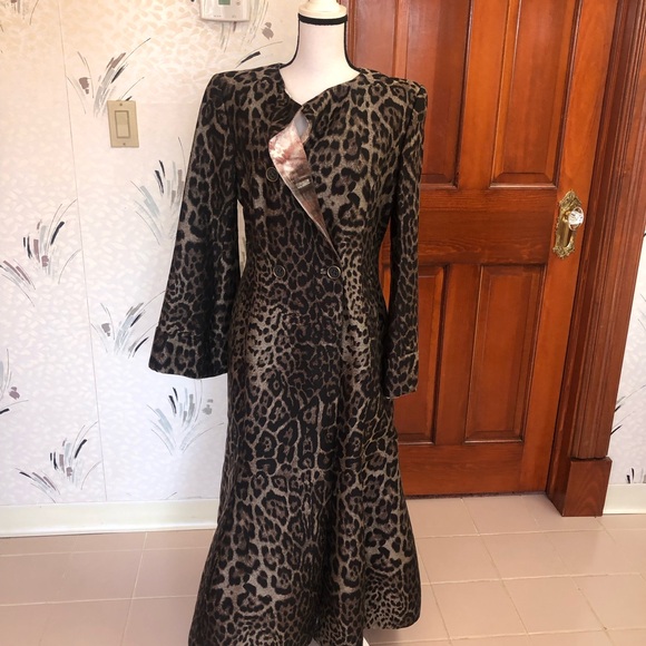 Giorgio Armani | Jackets & Coats | Rare Vintage Giorgio Armani Leopard ...